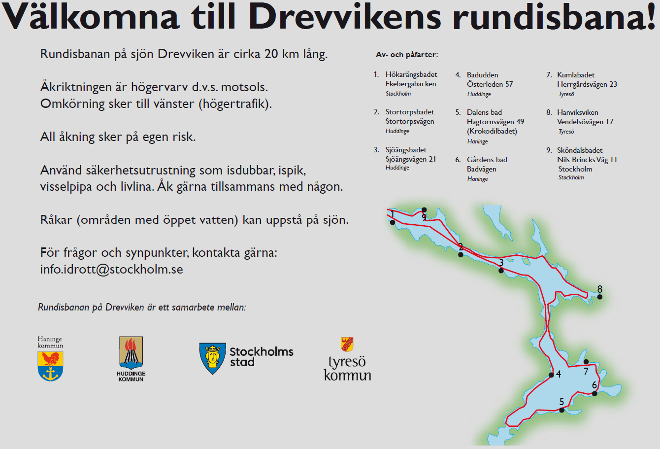 Skridsko - Drevviken